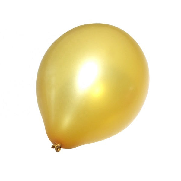 Metallic Gold Balloons – 10″ Latex – London Balloon Shop