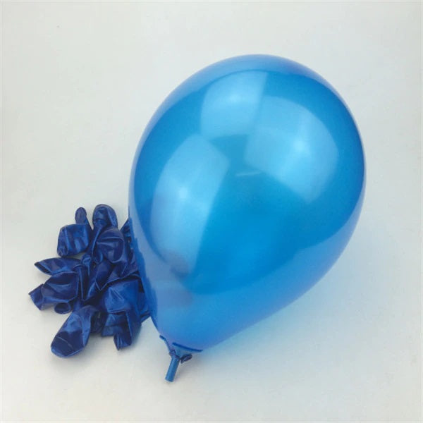 Standard Blue Balloons – 10″ Latex – London Balloon Shop