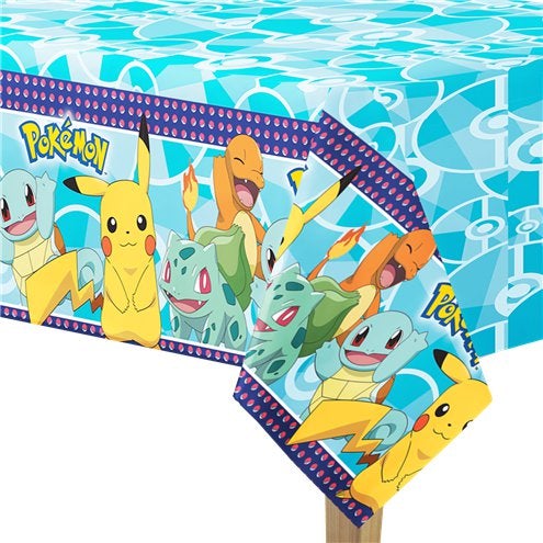 Pokémon Plastic Tablecover - 1.8m x 1.2m – London Balloon Shop
