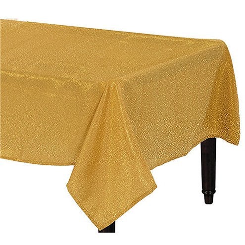 Premium Metallic Gold Fabric Table Cover - 1.5m x 2.6m – London Balloon ...
